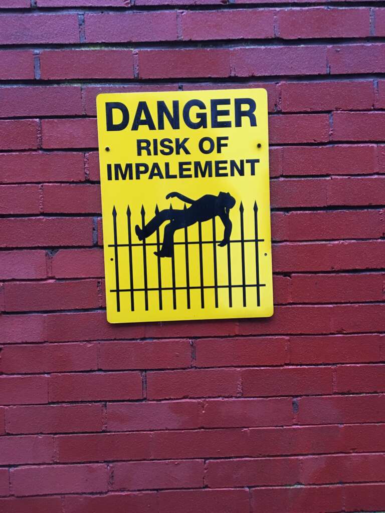 75 Scary Signs That Are Straight Out of A Horror Movie - The Scroller