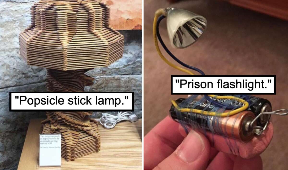 21 Wildly Inventive Objects Confiscated From Crafty Inmates