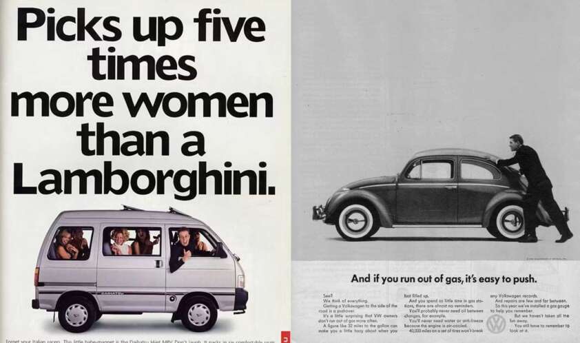 30 Clever Car Ads That Are Straight Out of 'Mad Men' - The Scroller