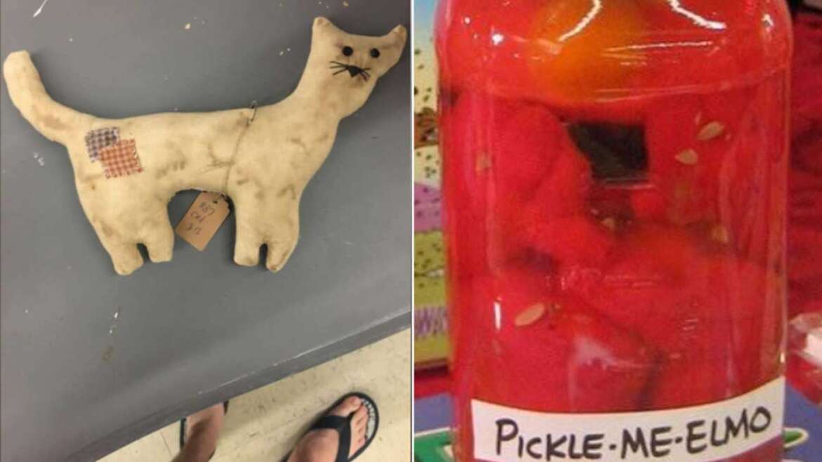 20 Bizzare Garage Sale Finds - The Scroller