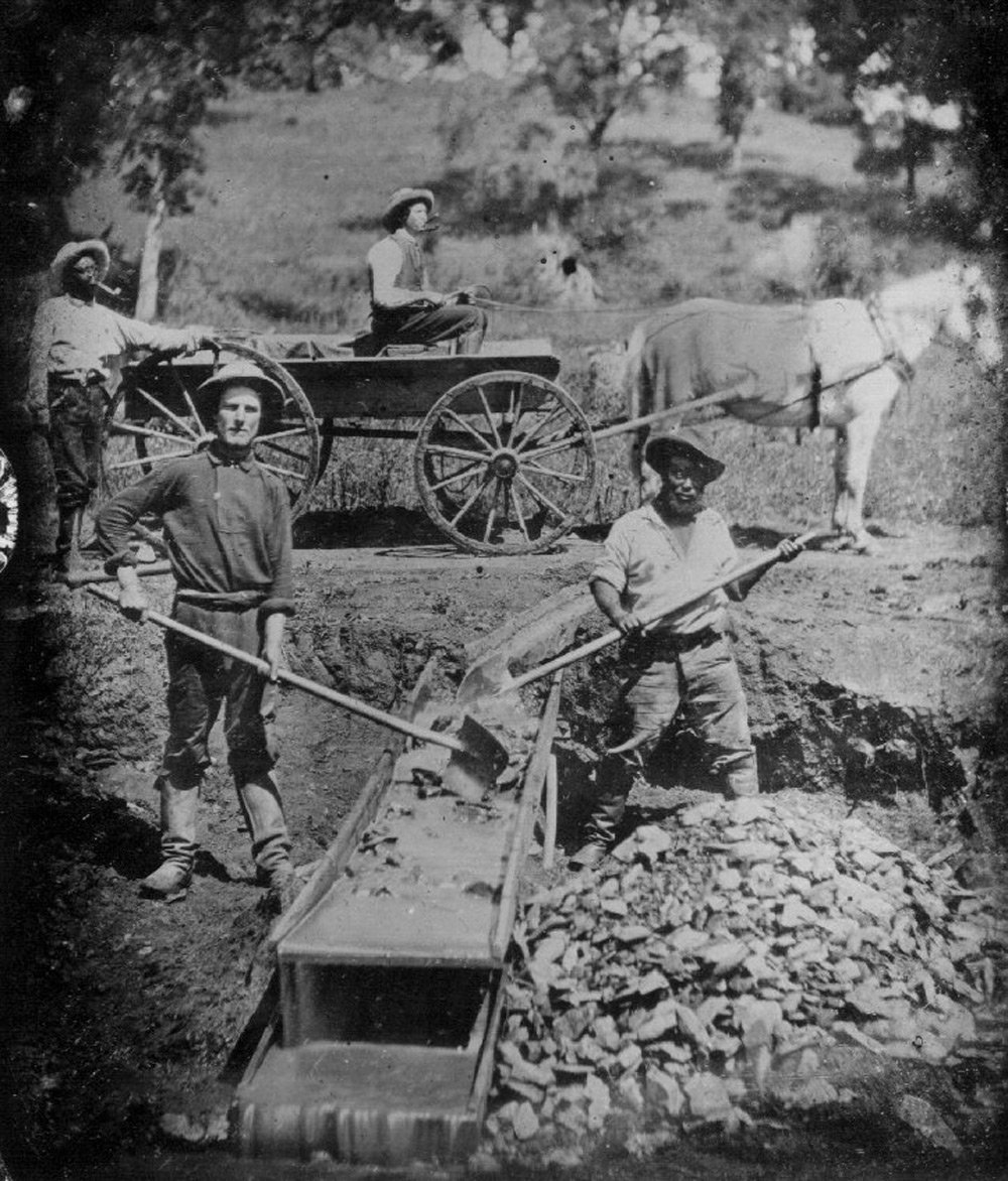 30 Striking Photos of the American Gold Rush (1850s-1890s)