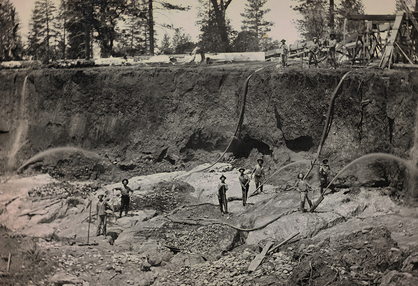 30 Striking Photos of the American Gold Rush (1850s-1890s)