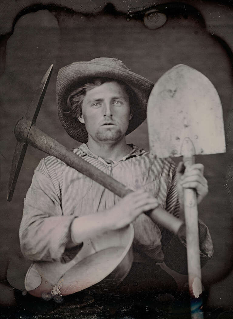 30 Striking Photos of the American Gold Rush (1850s-1890s)