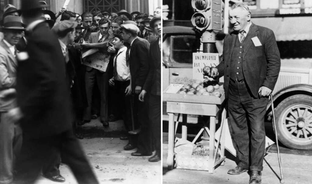 15 Images From Stock Market Crashes Throughout History - The Scroller