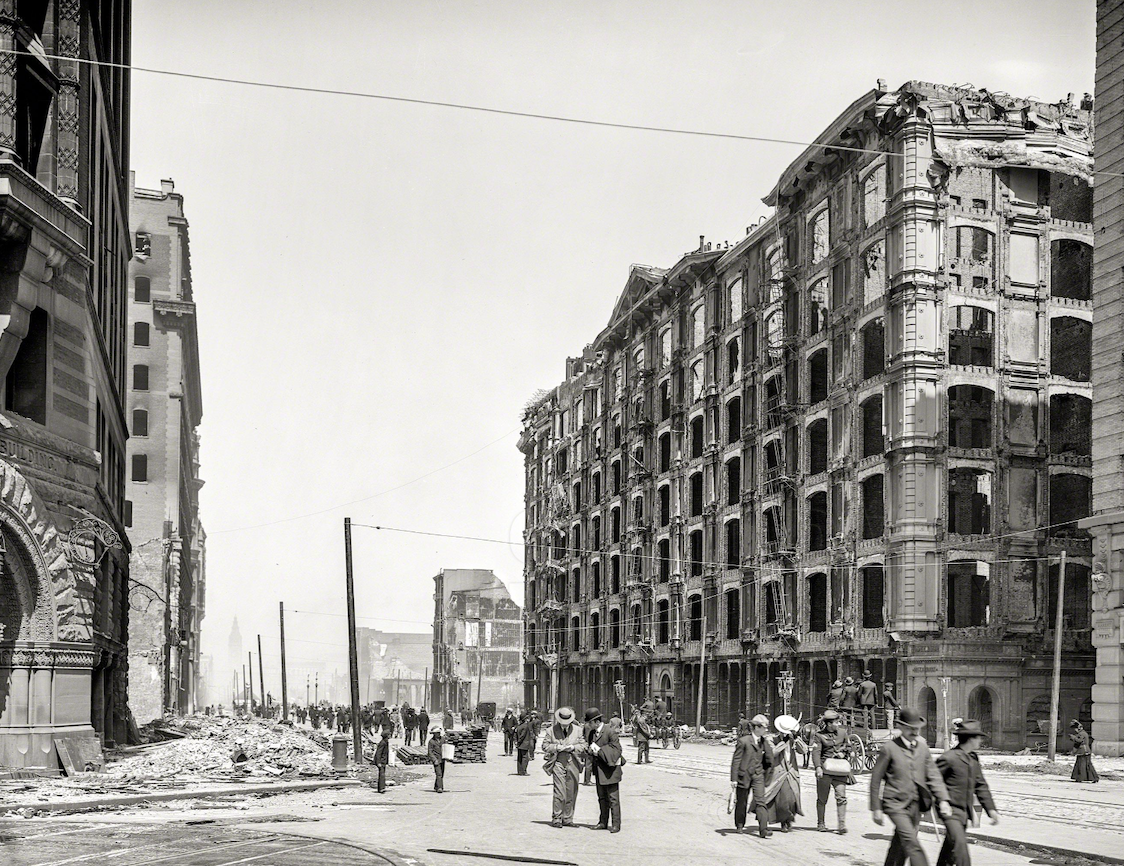 20 Vintage Photos of the Great 1906 San Francisco Earthquake - The Scroller