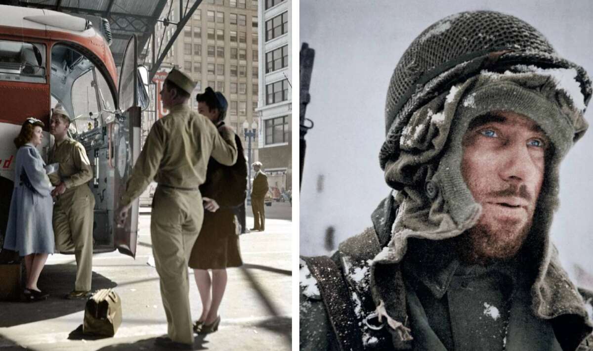 The War Years Reimagined: Colorized Photos From the Forties - The Scroller