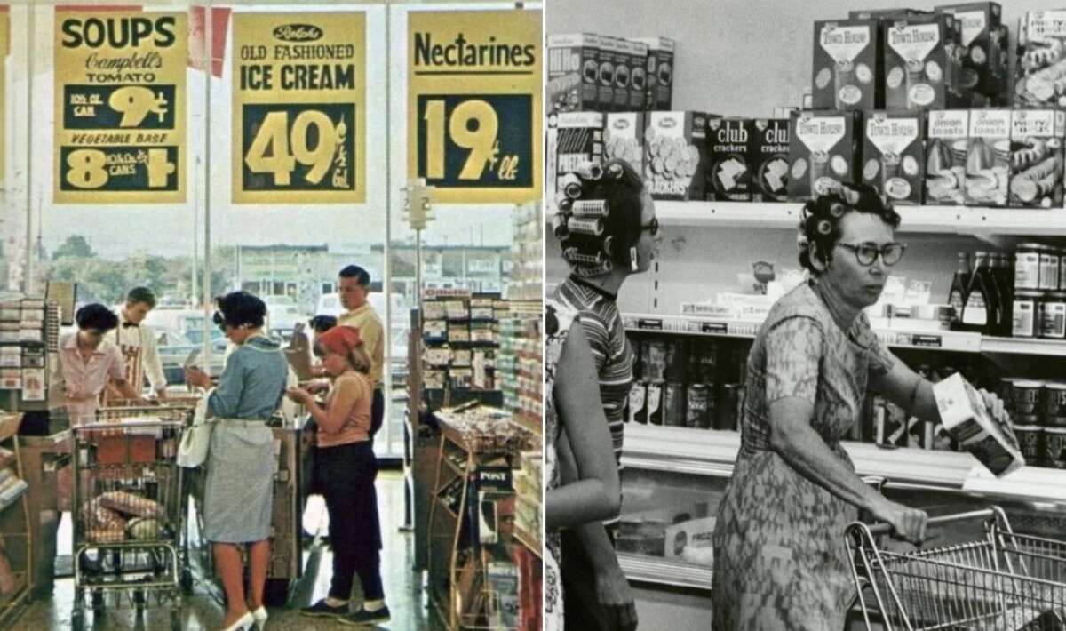 Throwback Aisles: A Nostalgic Look at 1960s and 1970s Grocery Stores ...