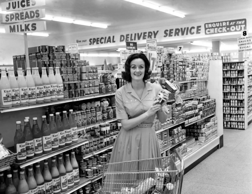 Throwback Aisles: A Nostalgic Look at 1960s and 1970s Grocery Stores ...