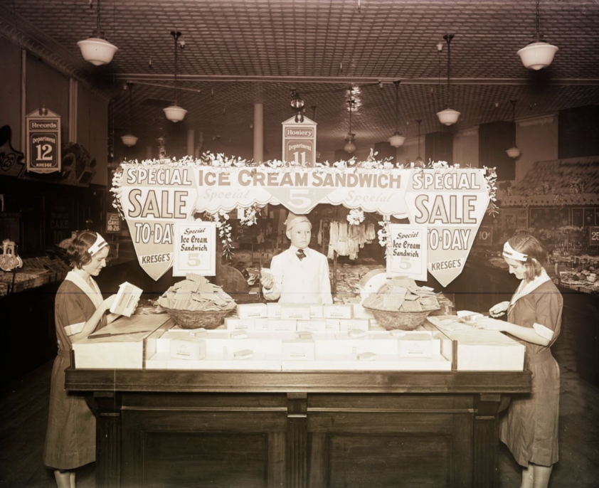 Scoop up the Past: 20 Vintage Images of Ice Cream Parlors - The Scroller