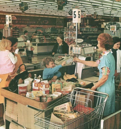 Throwback Aisles: A Nostalgic Look at 1960s and 1970s Grocery Stores ...