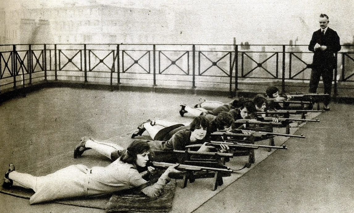 The Art of Accuracy: Vintage Rifle Clubs in Striking Photographs (1900s ...