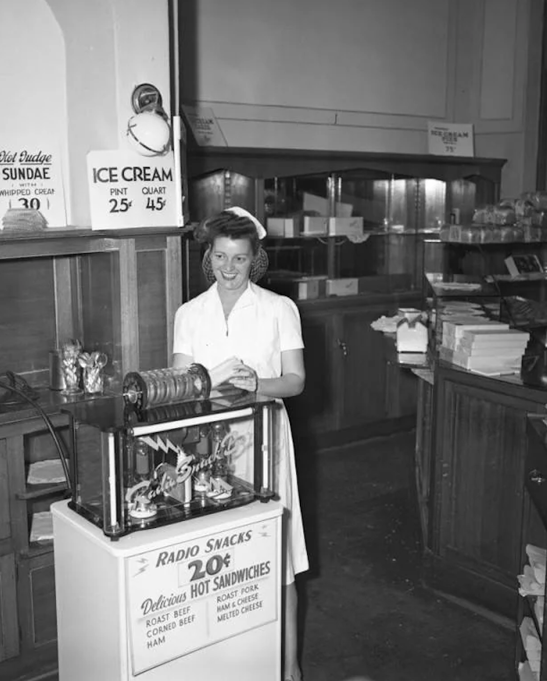 Scoop up the Past: 20 Vintage Images of Ice Cream Parlors - The Scroller