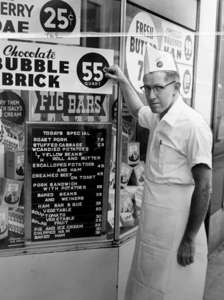 Scoop up the Past: 20 Vintage Images of Ice Cream Parlors - The Scroller
