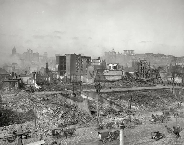 20 Vintage Photos of the Great 1906 San Francisco Earthquake - The Scroller