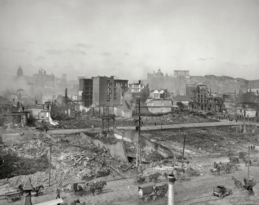 20 Vintage Photos of the Great 1906 San Francisco Earthquake - The Scroller