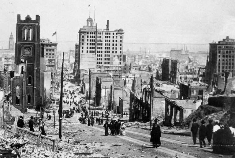 20 Vintage Photos of the Great 1906 San Francisco Earthquake - The Scroller