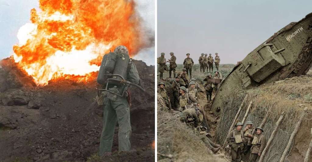 The Past In Color: 23 Colorized War Photos From Battles Of The Past ...