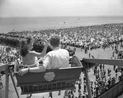 25 Vintage Photos of Coney Island's Rides and Boardwalk (1900s-1970s ...