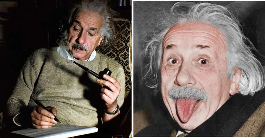 19 Colorized Photos Of Albert Einstein That Capture His True Genius ...