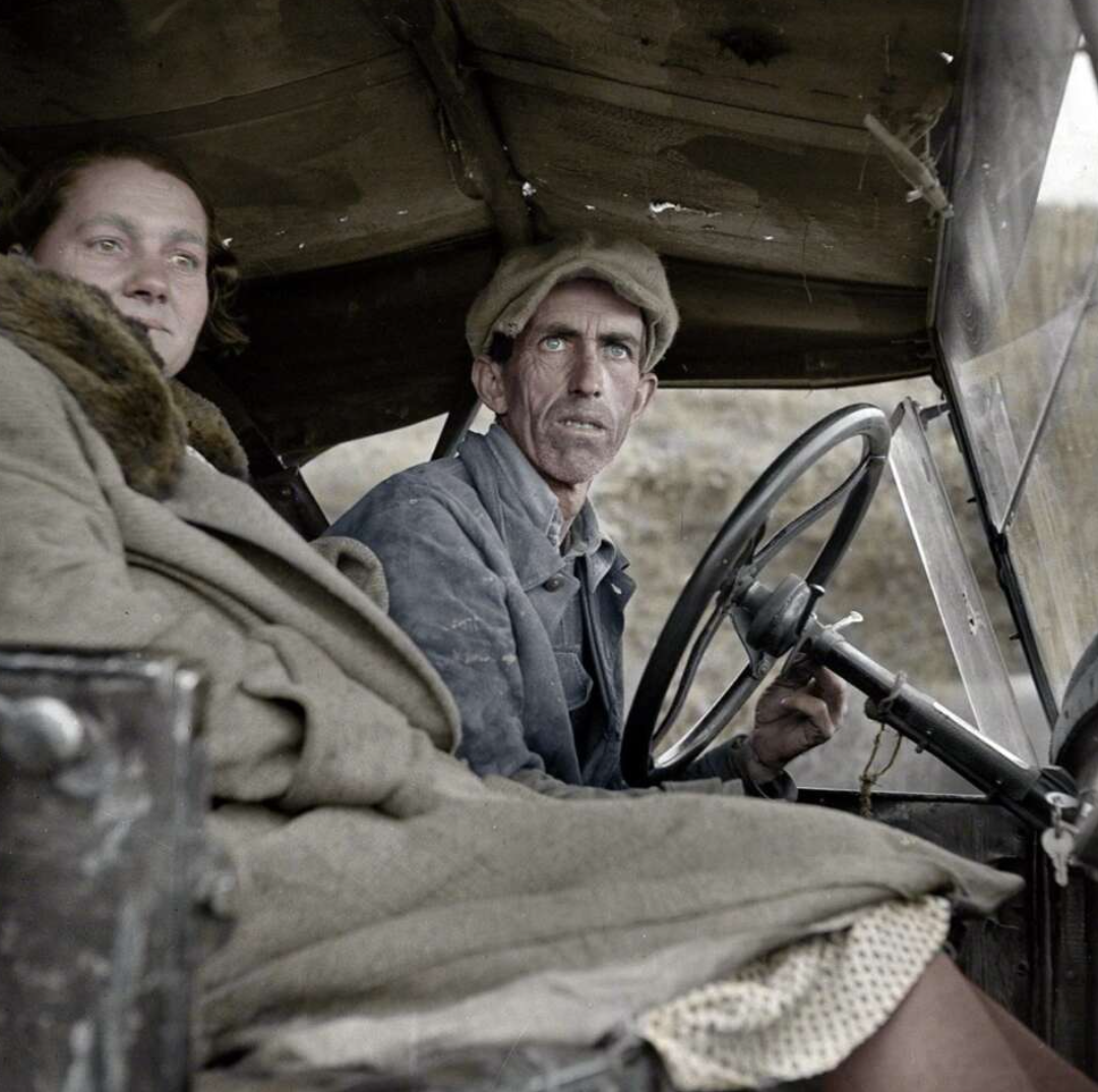 20 Colorized 1930s-1940s Farming Photos
