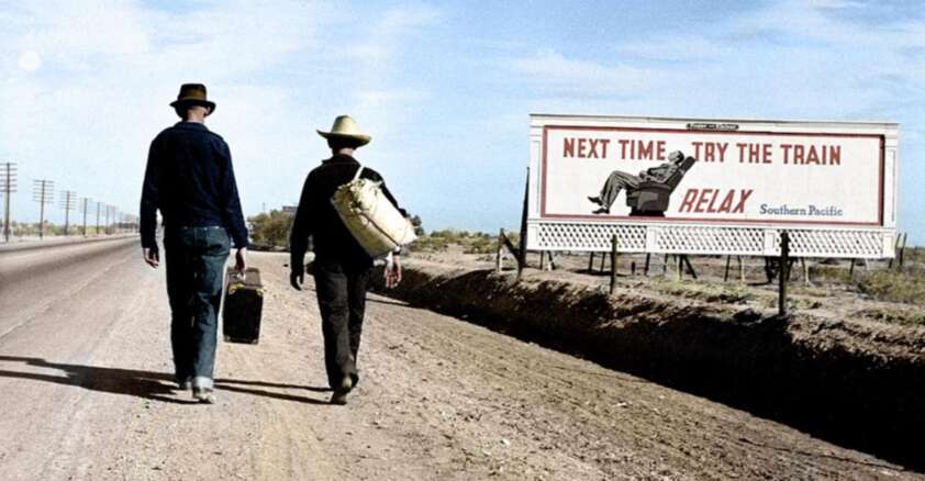 20 Colorized Photos of the Great Depression