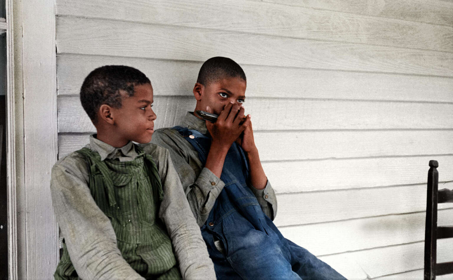 20 Colorized Photos from the Great Depression