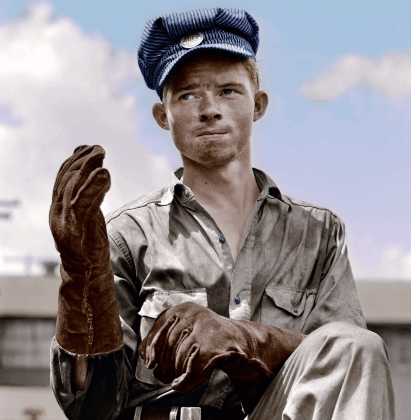 20 Vintage Welder Photos Forged in Pure Grit