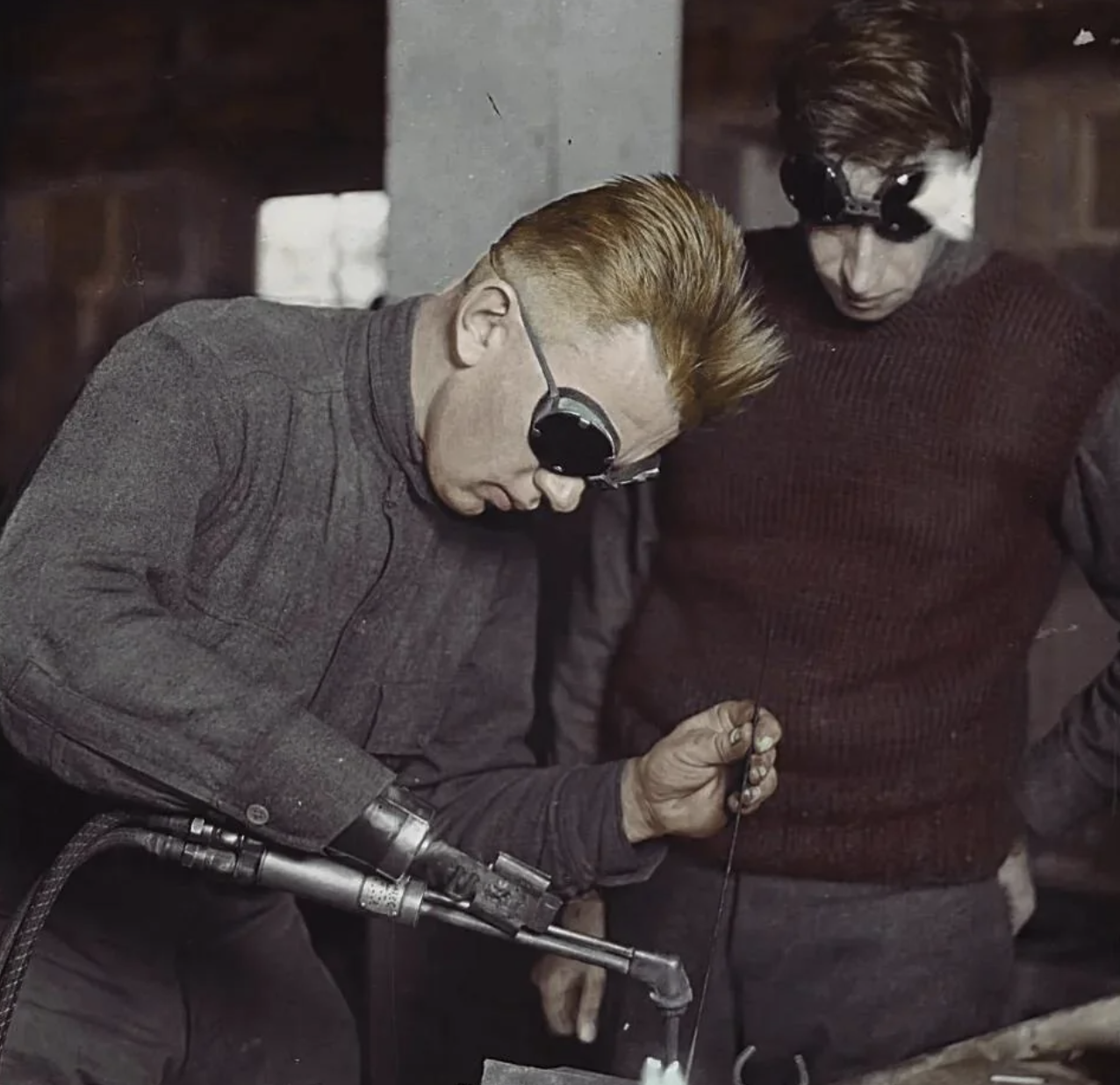 20 Vintage Welder Photos Forged in Pure Grit