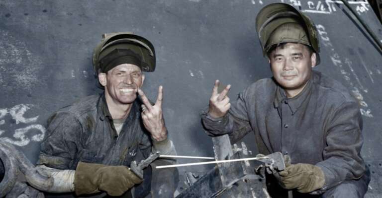 20 Vintage Welder Photos Forged in Pure Grit