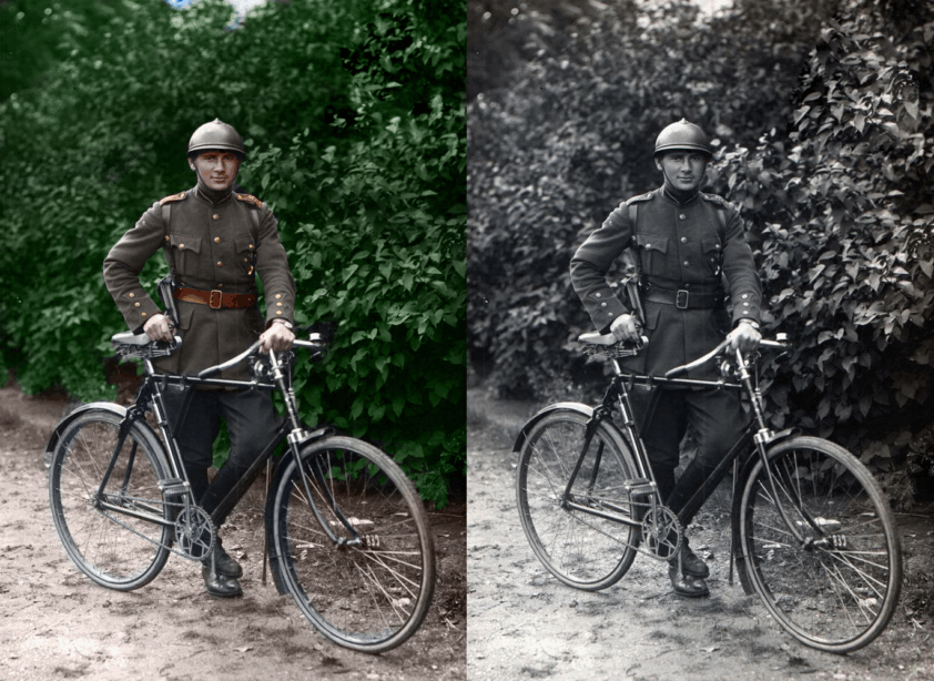 Colorized Photos of Soldiers: 20 Rare Looks at the 1920s
