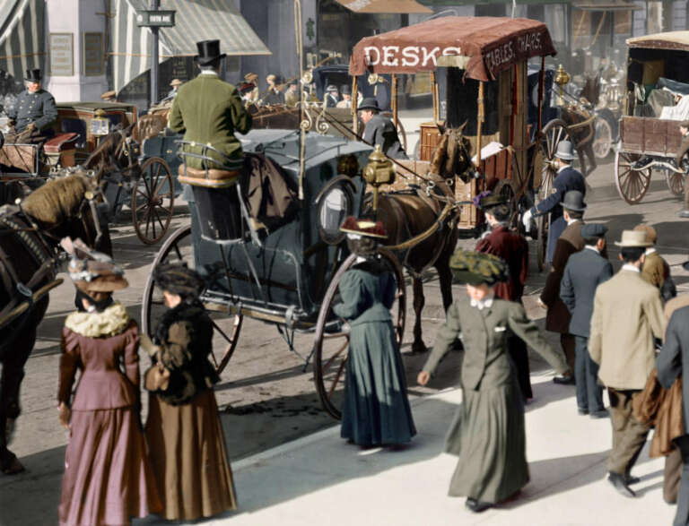 20 Colorized Photos from 1905 From a World in Transition