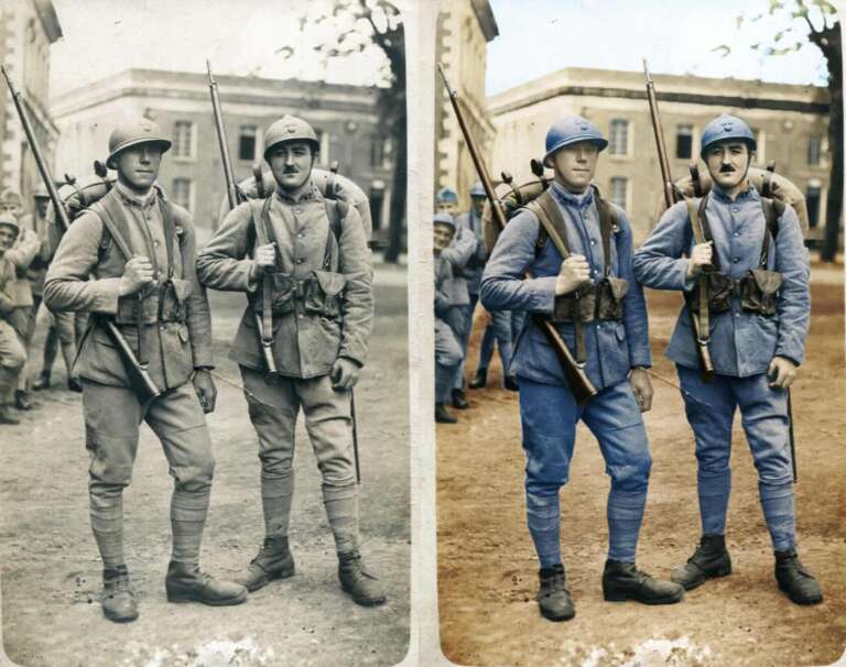 20 Colorized Vintage Photos That Capture World War I