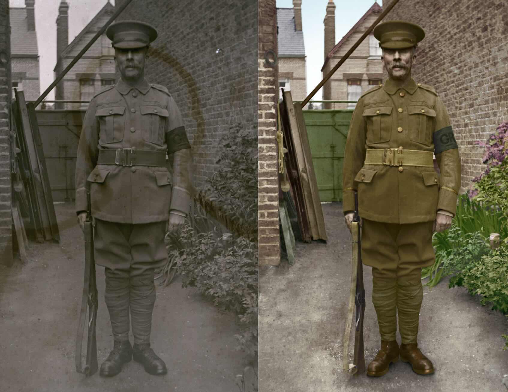 20 Colorized Vintage Photos That Capture World War I