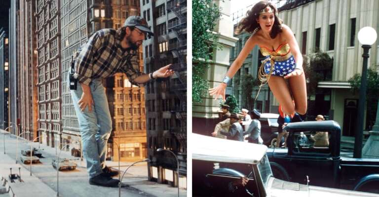 20 Behind-the-Scenes Photos from Classic Hollywood Films