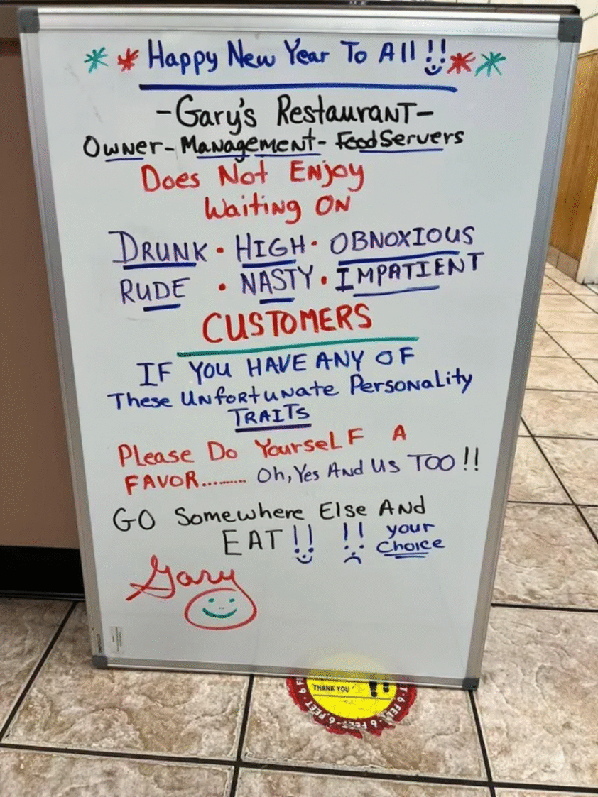 20 Diner and Restaurant Signs That Served Up Comedy Gold