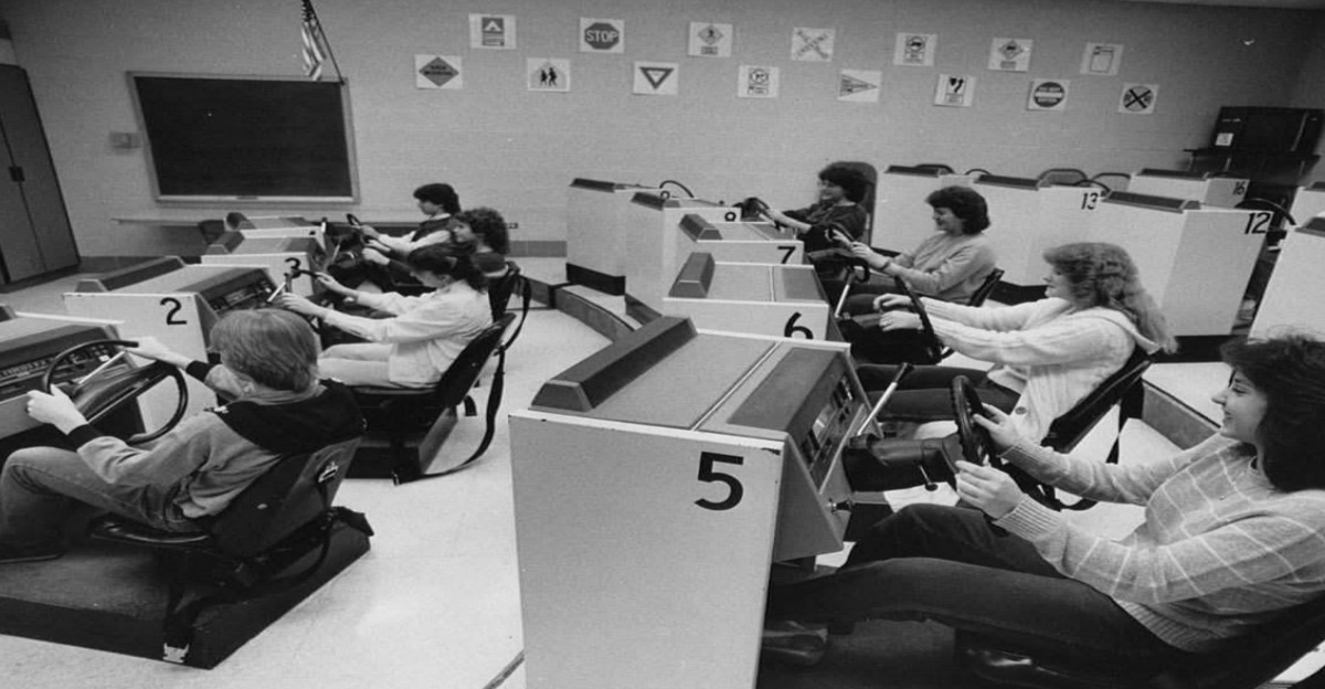 15 Old Driver’s Ed Photos Kids Today Wouldn’t Believe