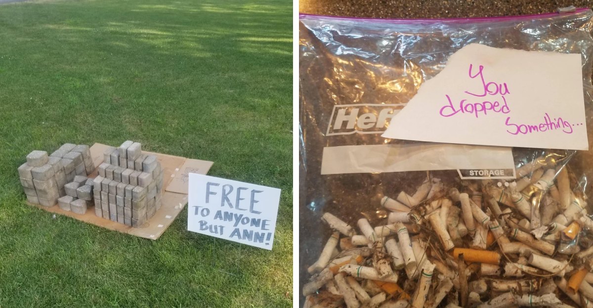 Petty Neighborhood Messages You Can Practically Hear