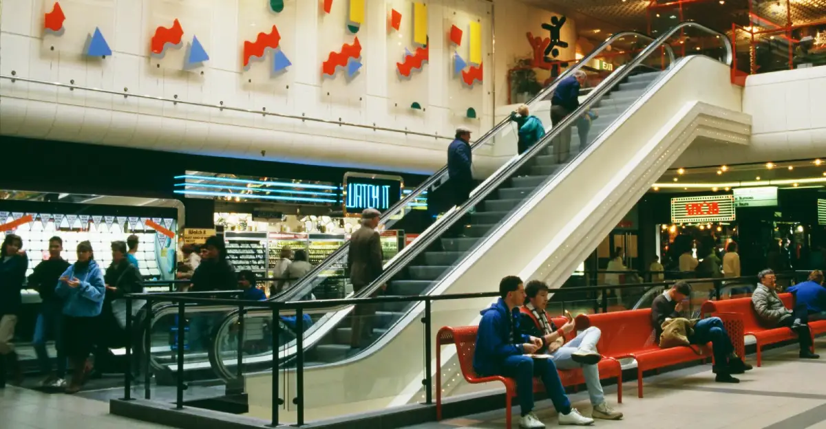 Neon, Fountains, and Food Courts: Vintage Mall Photos